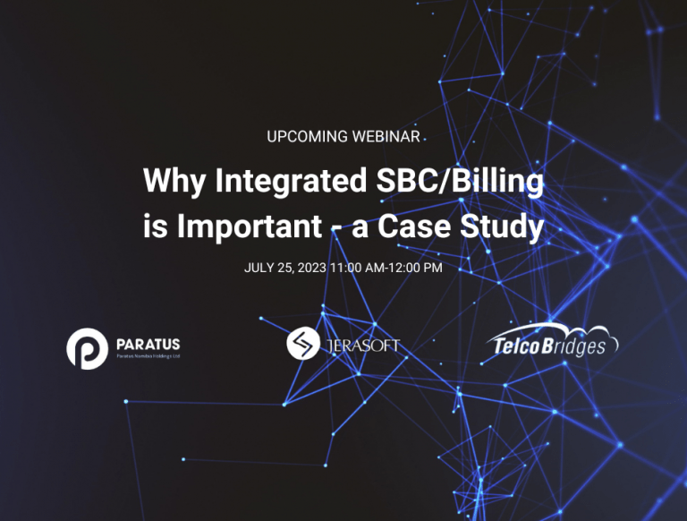 Webinar "Why Integrated SBC/Billing is Important" is comming...